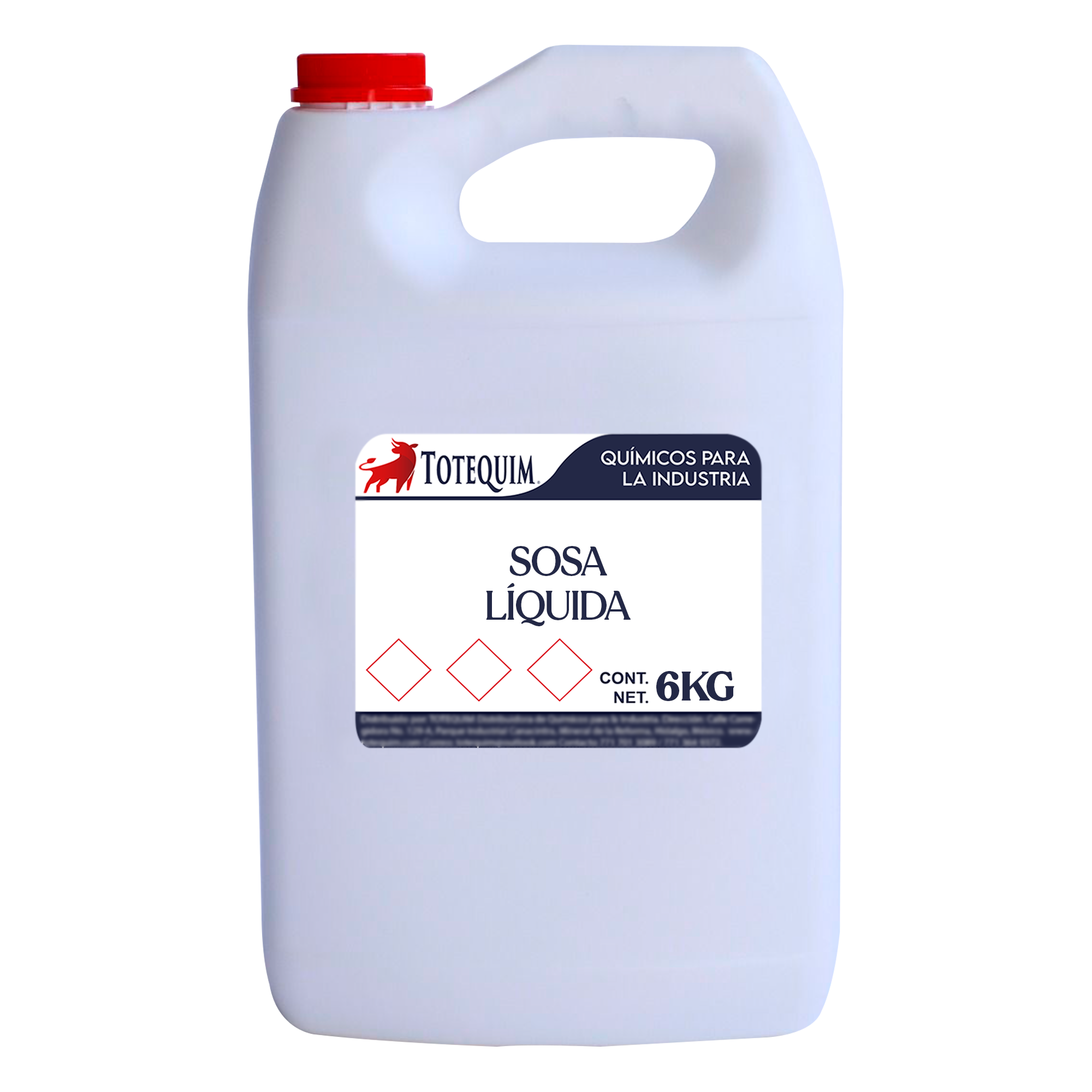 SOSA LIQUIDA 6KG – TOTEQUIM